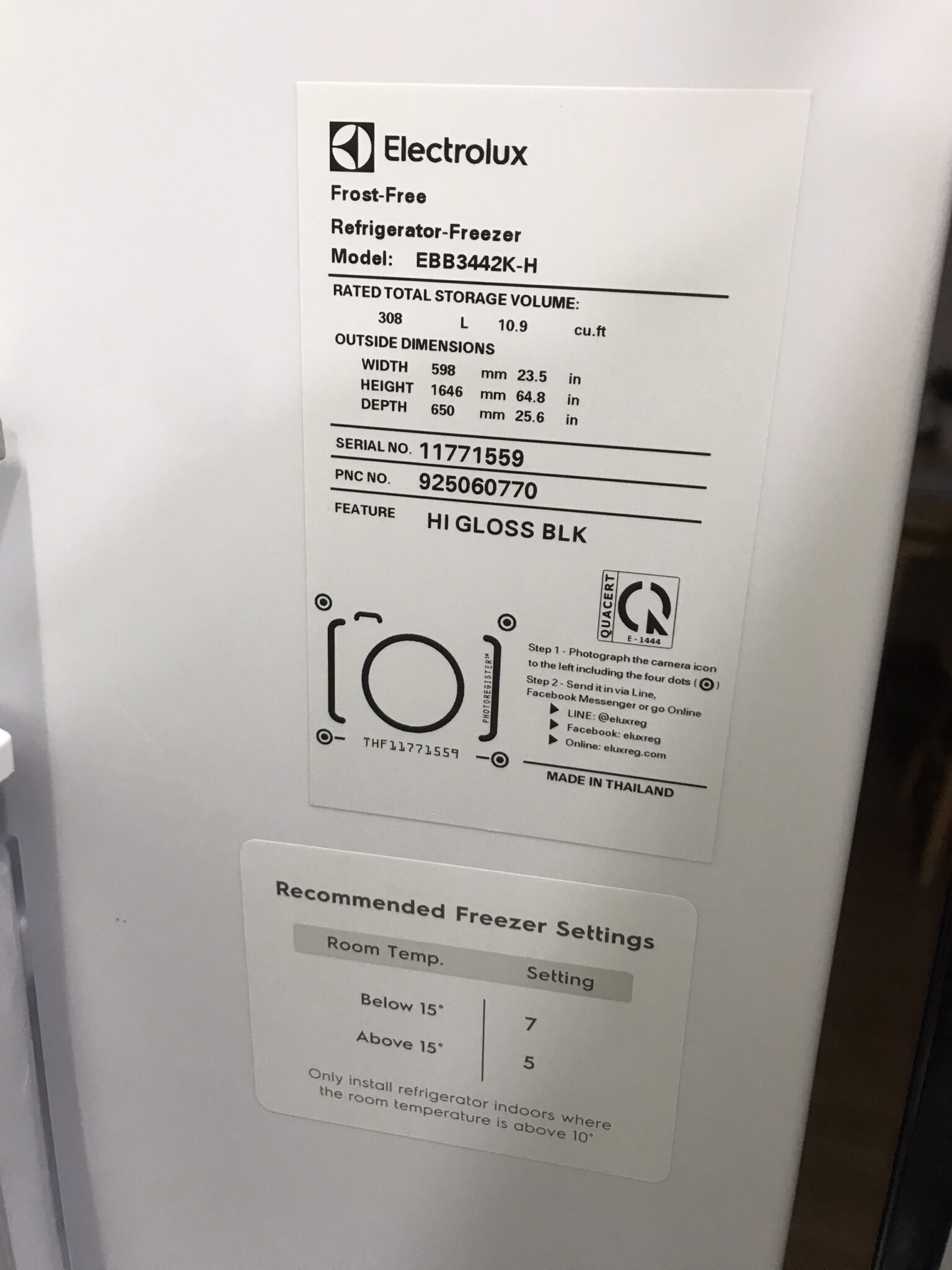 Bạn đã biết cách phân biệt số Serial trên tủ lạnh Electrolux chưa?