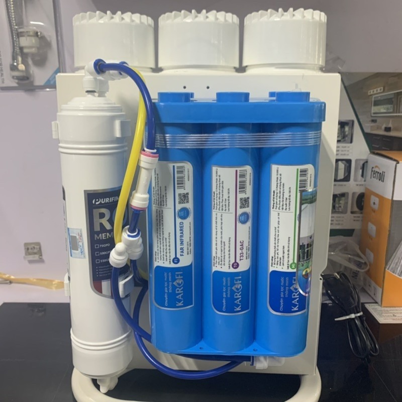 An tâm sống khỏe cùng máy lọc nước Karofi KAQ-U05 10 lõi