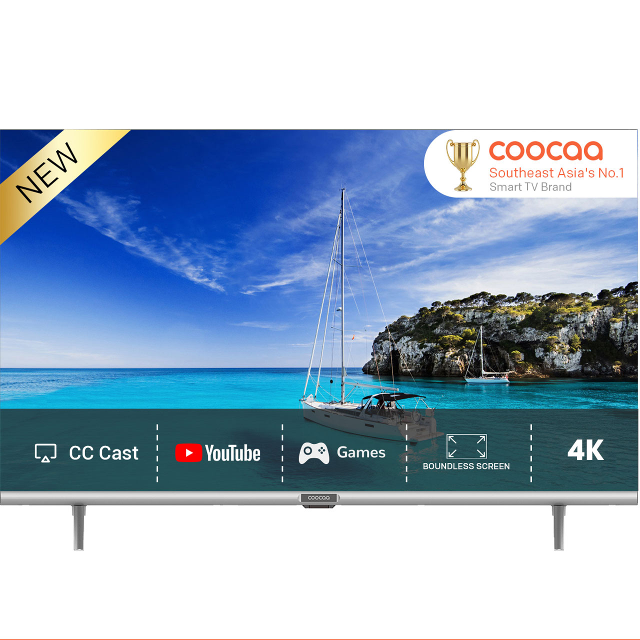 Smart Tivi Coocaa 55 Inch 4K UHD 55S3U Pro giá rẻ tại kho chính hãng