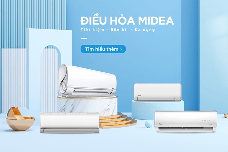 Tài chính 5 triệu, tham khảo ngay 3 mẫu điều hòa Midea siêu rẻ trong 2024