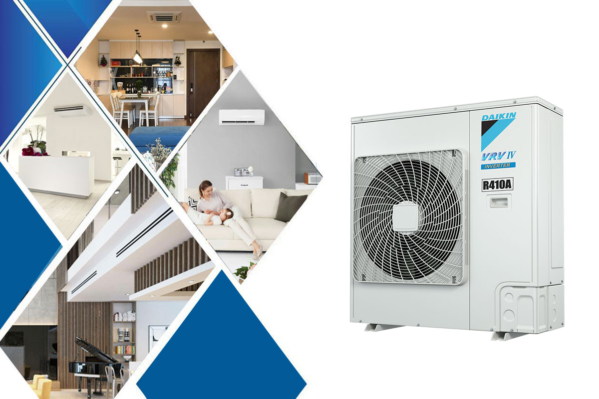 Những công nghệ nổi bật trên điều hòa trung tâm Daikin VRV IV 2 chiều ...