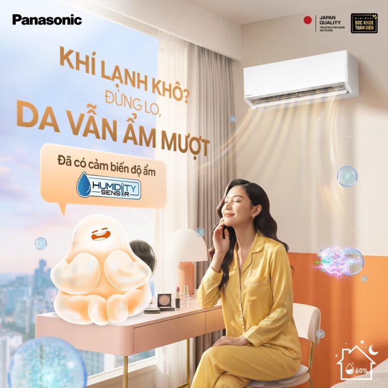 Hết lo nồm ẩm, trải nghiệm cảm biến độ ẩm Humidity Sensor trên điều hòa ...